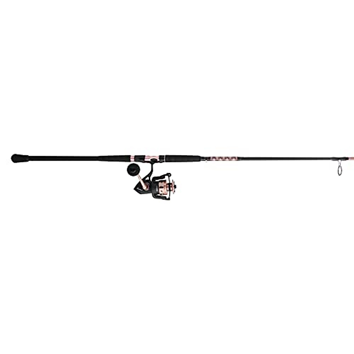 PENN Passion II Spinning Reel and Fishing Rod Combo, Black/Rose Gold, 2000 Size Reel - 6'6" - Medium Light - 2pc