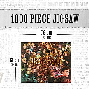 Harry Potter Movie Collage 1000 Piece Jigsaw Puzzle