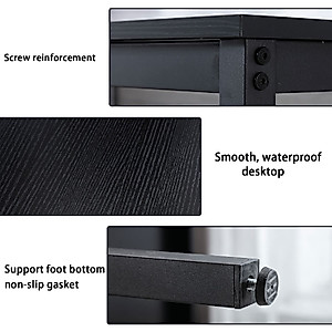 Bonzy Home Conference Tables 6ft Meeting Room Study Writing Table Office Computer Desk Save Space Design for 8 People 4PCS