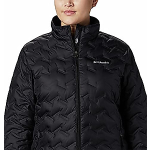 Columbia Women's Delta Ridge Down Jacket, Black, Medium