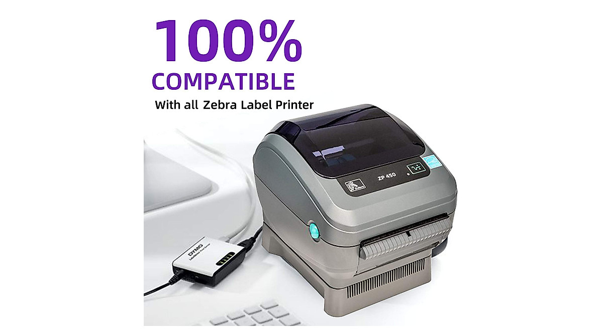 4x2 Direct Thermal Labels for Rollo & Zebra Printers - 12 Rolls