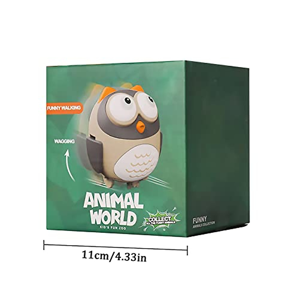 UJGYH Electric Walking InsectToy Cartoon Wind Up Crawling Toy Animal Jumping Game Stocking Stuffers for Kids Children Balloon Fart