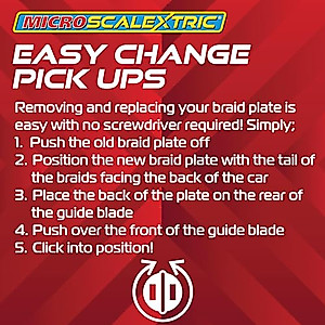 Scalextric Micro James Bond Goldfinger Aston Martin DB5 1:64 Slot Race Car G2221, Silver