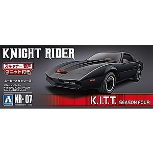 Aoshima Knight Rider: Knight 2000 K.I.T.T. (Season IV Scanner Ver.) 1:24 Scale Vehicle Model
