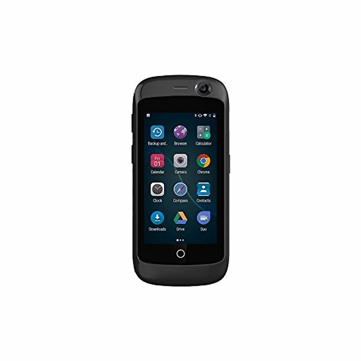Unihertz Jelly Pro, The Smallest 4G Smartphone in The World, Android 8.1 Oreo Unlocked Smart Phone with 2GB RAM and 16GB ROM, Space Black