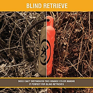 Browning Vinyl Training Dummy Hunting Dog Training Dummy, Vinyl, Orange, Large (Pack of 1)