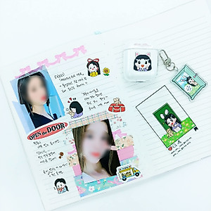 IZONE Kwon EUN BI Stickers 2021 Open The Door PVC Durable Waterproof Stickers Pack for Laptop for Phone Fanarter Collaboration Goods