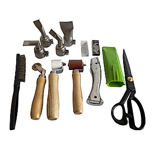 WELDY HT1600D Digital Control Hot Blast Torch Heat Gun TPO PVC PE CPE ECB EPDM Hot Welder Hand Held Plastic Welder (HT1600D Kit)