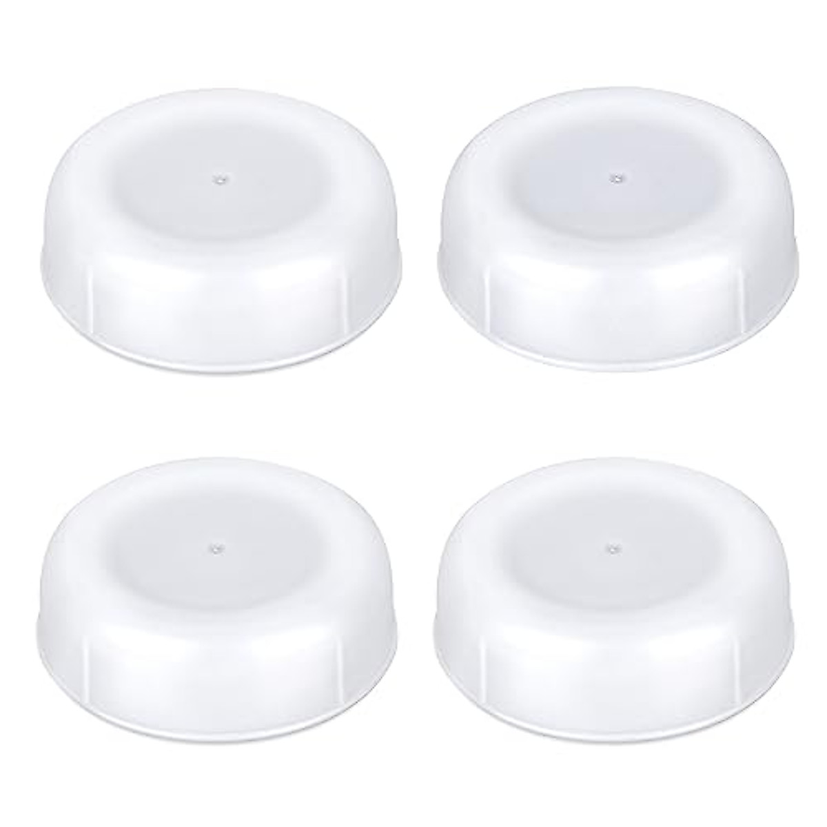 Baby Bottle Lid, Screw Lids Aka Travel Caps with Rewritable Sealing Disc Compatible with Avent dr. Brown Mouth Bottles, Baby Bottle Caps, Cap Replace Natural Bottle Sealing Ring and Sealing Disc