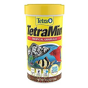 Tetra TetraMin Tropical Granules 3.52 Ounces, Nutritionally Balanced Fish Food