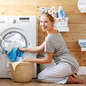 UMIKU 8 Pack Women's Soft Coral Fleece Headbands - Makeup Headwraps with Bow, Head Wraps for Facial Washing, Skincare, and Spa Gifts or Party Favors