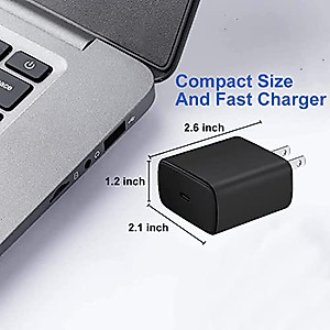 Samsung PD 45W USB-C Super Fast Charging Wall Charger for Samsung Galaxy S22 S21 S20 Ultra Plus Note 10+,Google Pixel,Note 20,PPS Charger Adapter Block-2 Pack