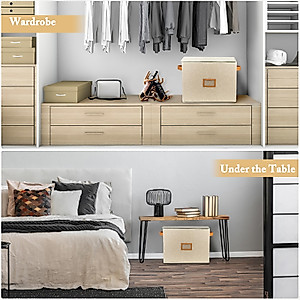 Lukeline Wedding Dress Storage Box, Wedding Dress Preservation Box with Lid, Foldable Acid-Free Organizer with 1 Pair of Microfiber Gloves and 20 Sheets of Acid-Free Paper (1, Medium)