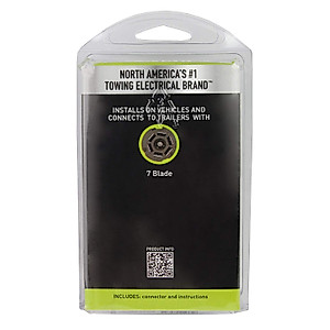 Hopkins 48485 7 Pole RV Blade Vehicle Connector