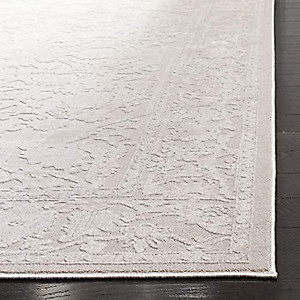 SAFAVIEH Reflection Collection 9' x 12' Cream / Ivory RFT665D Vintage Distressed Area Rug