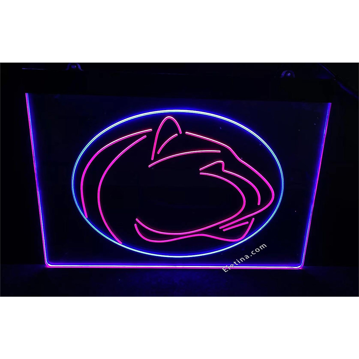 Bar Neon Light Sign Penn State Nittany Lions,ncaa -like Led Lamp Neon Signs For Wall Decor