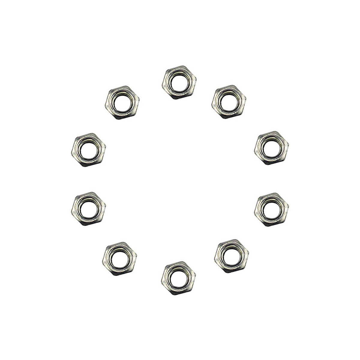 ATV Quad Plastic Body Fender M6 Bolt Washer & Nut Kit 6mm 50cc 70cc 90cc 110cc 125cc 150cc 200cc 250cc Set of 10