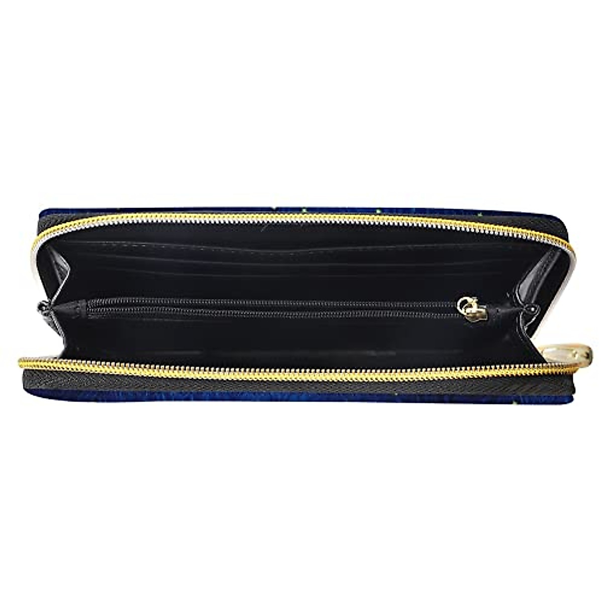 Mumeson Novelty Cats Stars Print Women RFID Wallet Leather Purse Long Clutch Bag Credit Card Holder