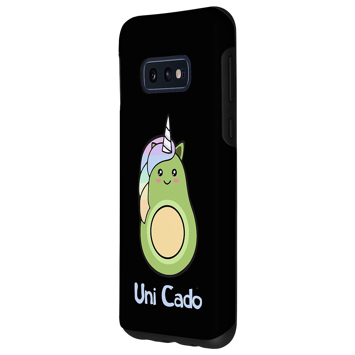 Galaxy S10e Uni Cado, Cute Avocado, Funny Unicorn, Guacamole, Vegan Case