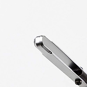 Wazakura Bonsai Double Edge Jin Knife 8.2 inches (210 mm) Made in Japan, Deadwood Carving Tool, Japanese Bark Scraper (Circle Shape)