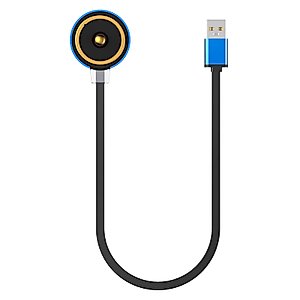 Clolasa MCC S Magnetic Charger Only Compatible with 0light Baldr S, Baldr S BL, Baldr Mini, Baldr RL Mini, PL Mini and PL-Mini 2, Replacement Charging Cable for Flash Light, 3.3 FT/1M