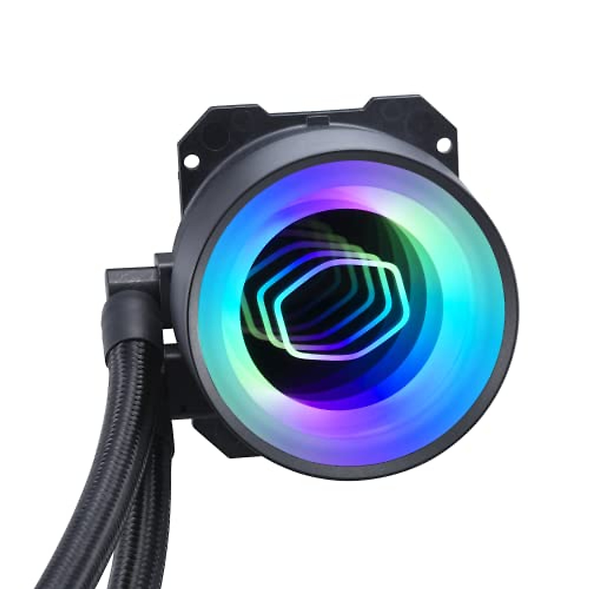 Cooler Master MasterLiquid ML280 Mirror Close-Loop AIO CPU Liquid Cooler, ARGB Mirror Pump, Dual Chamber Pump, SickleFlow 140 PWM Fans, AMD Ryzen AM5/AM4, Intel LGA1700*/1200 (MLX-D28M-A14PK-R1)