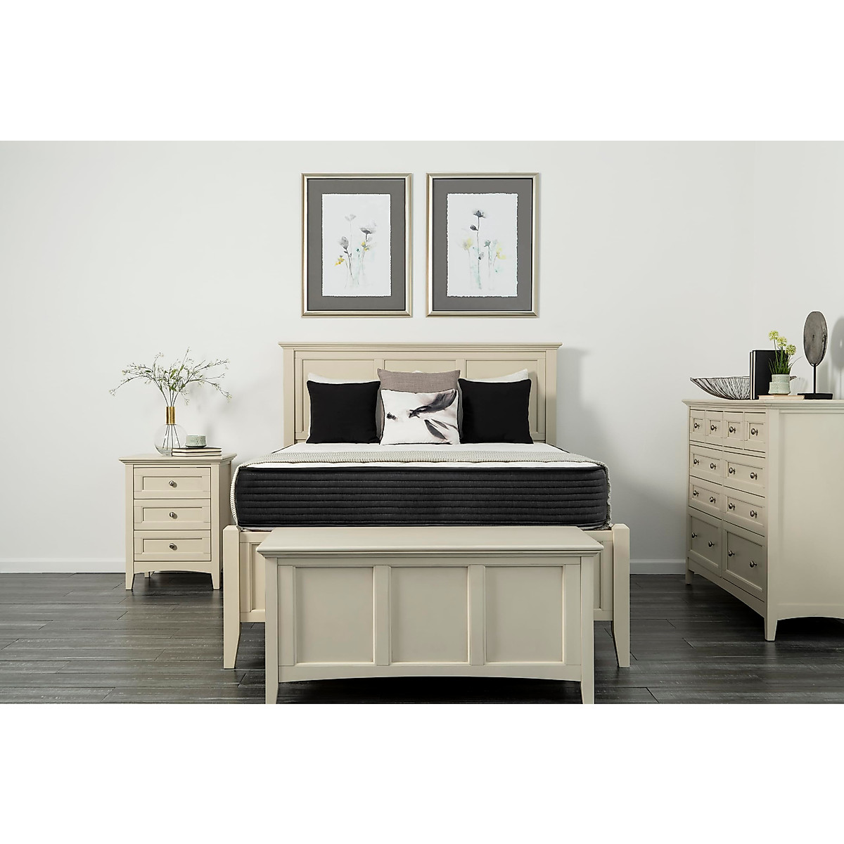 DREAMFOAM Spring Dreams Ultra Firm Double Sided Flippable Mattress, Full