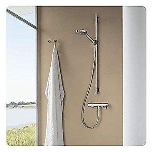 AXOR Hook Luxury 1-inch Modern Towel Holder in Chrome, 41537000