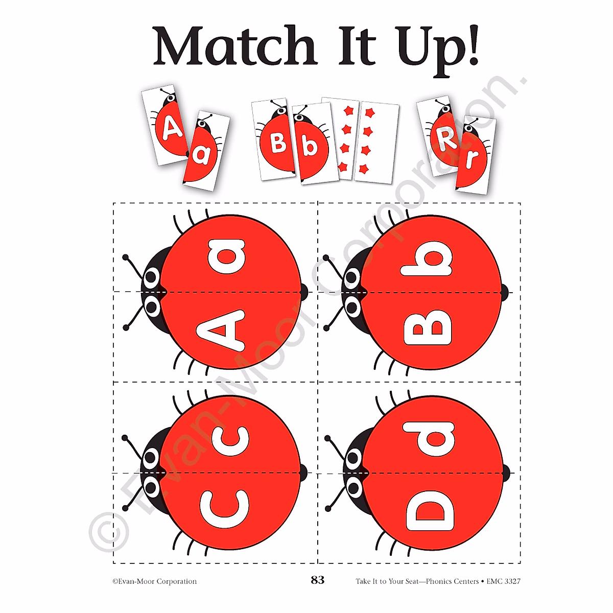 Take It to Your Seat Phonics Centers, Grades PreK-K