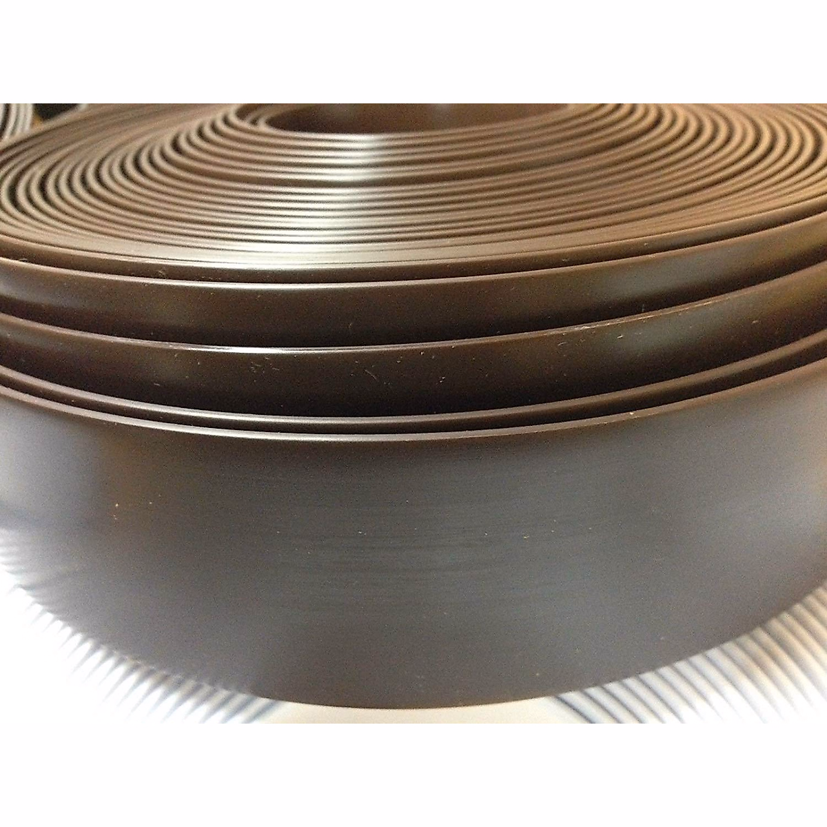 NickHouse 2" x20' ft Vinyl Strap for Patio Chair Repair Kit Outdoor Patio Lawn Furniture Repair Strap Strapping Matte Finish (Brown) + 20 Free Rivets!