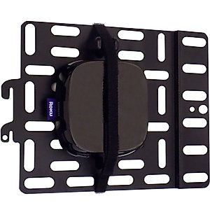 Universal Streaming Device Mount Holds Media Devices Up to 3lbs Securely Behind Flat Screen TVs - Compatible with Apple TV, Roku, Amazon Fire TV, TiVo Mini, and More - Echo-SDMU