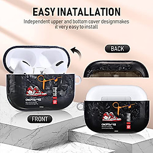 EJMM for Airpods Pro 2 Case, Special Designed Hot Off Sport Patten Airpods Pro 2 Case Cover Compatible Airpods Pro 2nd Generation for Men Women,Black Shell Red Shoes