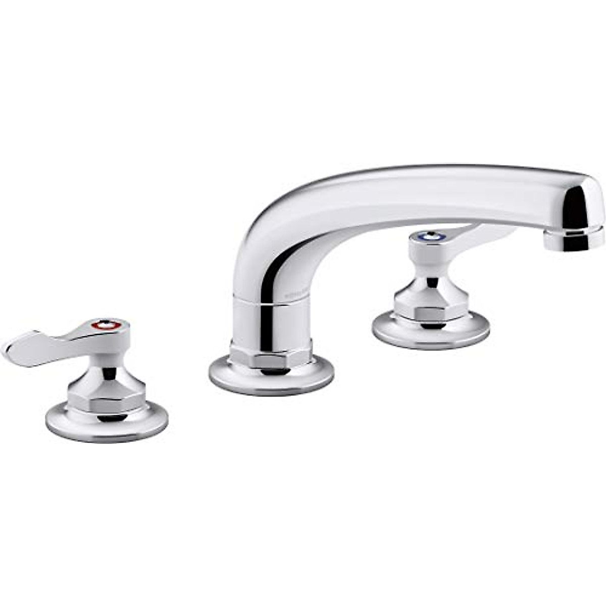 KOHLER 1.5 gpm Kitchen Sink Faucet with 8-3/16" Swing spout, aerated Flow and Lever Handles