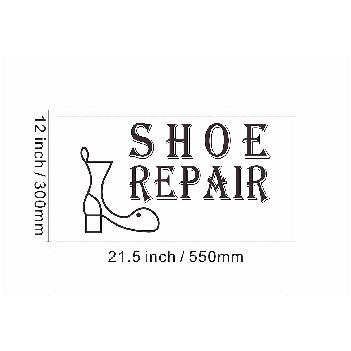 190025 OPEN Shoe Repair LADIES Leatherworking Boot Shop Store Display LED Light Neon Sign (21.5" X 12", Orange)