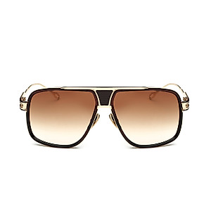 Gobiger Aviator Sunglasses for Men 100% UV Protection Goggle Alloy Frame with Case…