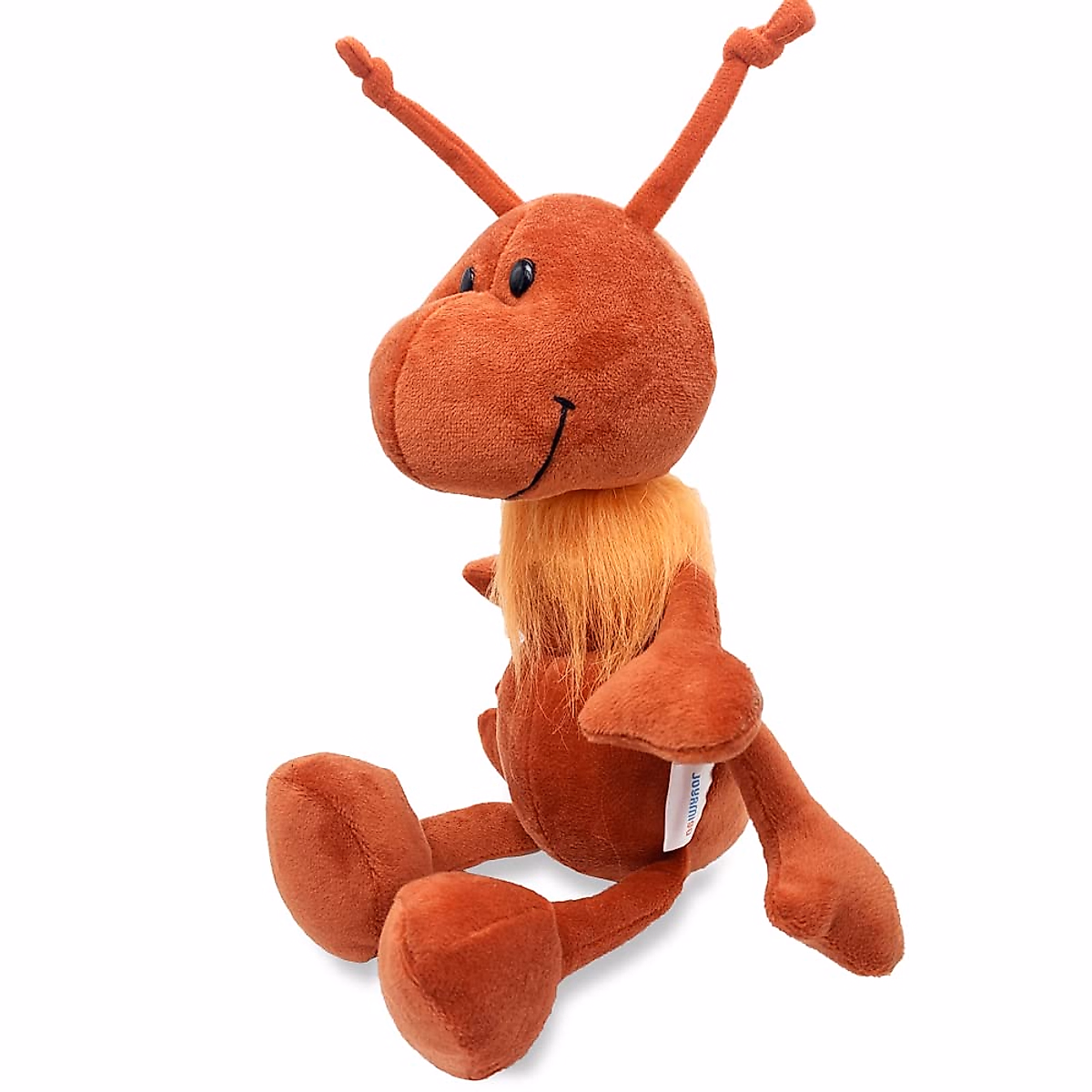 JoyAmigo Ant Plush Stuffed Animal Insect Toy, Soft Ant Bug Plushies, Best Gift for Kids Birthday Party Costume Ants Go Marching Nursery Decoration Bugs Mother's Day Present