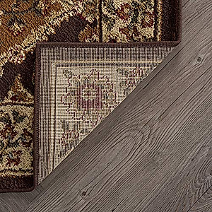 Universal Rugs 105120 Multi 3 Pc. Set 5-Feet by 7-Feet, 20-Inch by 60-Inch and 20-Inch by 32-Inch Area Rug, 3-Piece