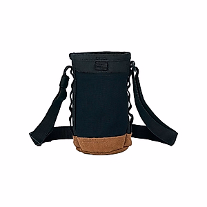 JanSport Kitsack Water Bottle Holder Carrier with Sling Strap - Black