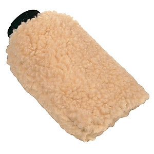 Carrand 40306 Wool Wash Mitt , Yellow