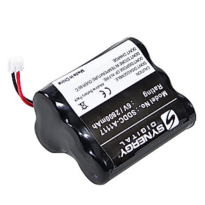 Synergy Digital Door Lock Batteries, Compatible with Saflok A28310 Door Lock, (Alkaline, 6V, 2800 mAh), Combo-Pack Includes: 5 x SDDC-A1117 Batteries