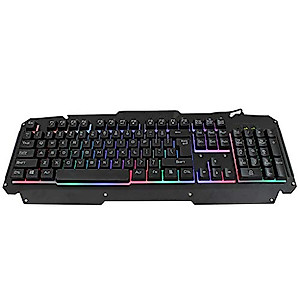 Hibye USB Wired Backlit Gaming Keyboard Mechanical Keyboard for Computer PC Laptop Game Player Equipment Accessories Keyboard Mouse Combo