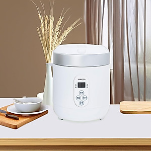 [Yamazen] Rice cooker 0.5-1.5 go Microcomputer-type small mini rice cooker with rice cracker mode for warm living Reservation function White YJG-M150 (W) Japan Import