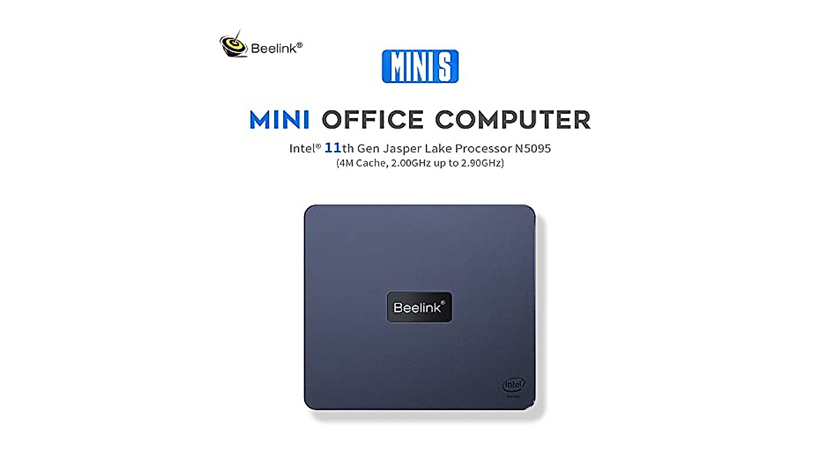Beelink Mini PC S Intel 11th Gen for Home & Office Use