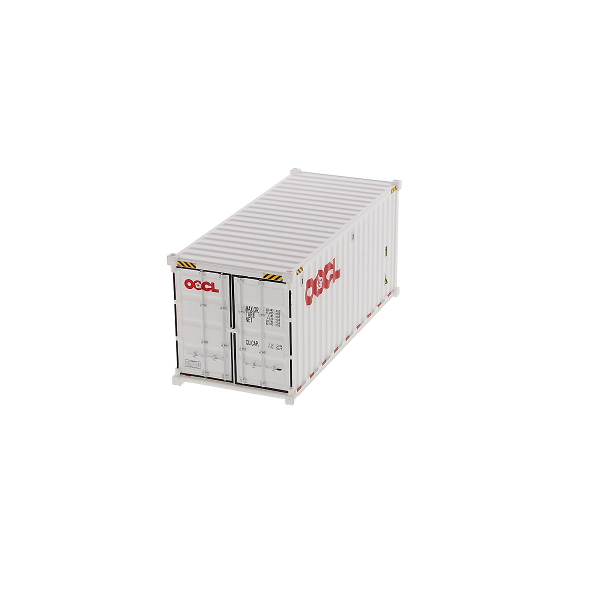 20' Dry Goods Sea Container OOCL White Transport Series 1/50 Model by Diecast Masters 91025 B