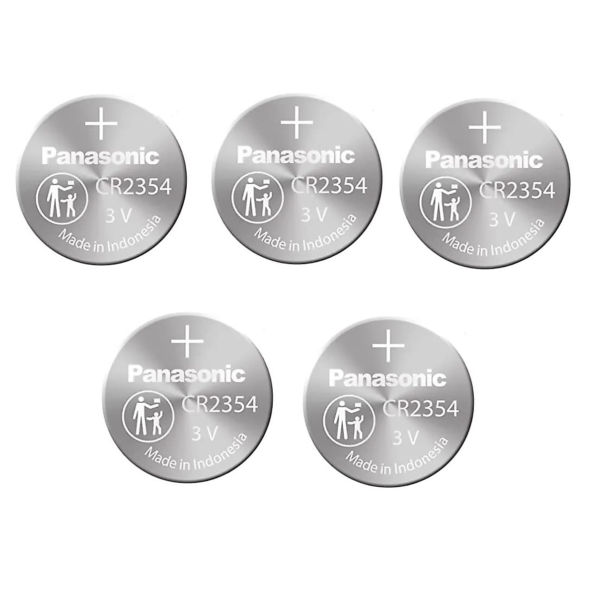 5 New Panasonic CR2354 2354 CR 2354 3V lithium BATTERIES