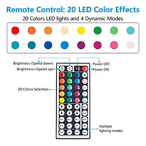 LED TV Stand for 50/55 inch TV, Television Table Center Media Console with Drawer and Led Lights, High Glossy Modern Entertainment Center for Living Game Room Bedroom, Black