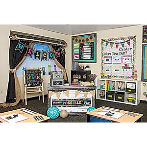Teacher Created Resources Chalkboard Brights Awning (77184)