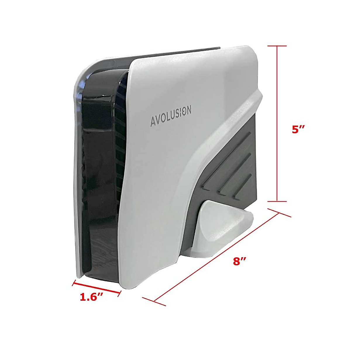 Avolusion PRO-Z Series 6TB USB 3.0 External Hard Drive for MacOS Devices, Time Machine (White) (Renewed)