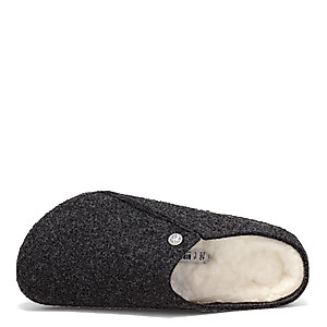 Birkenstock Men's Zermatt Slippers, Anthracite, Grey, 11 Medium US