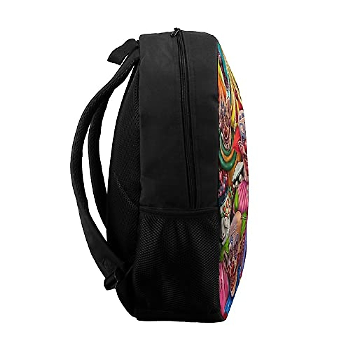 Killer Klowns from Outer Space Anime Backpack 17 Inch Cute Funny Bookbag Casual Laptop Daypack for Travel Picnic Camping